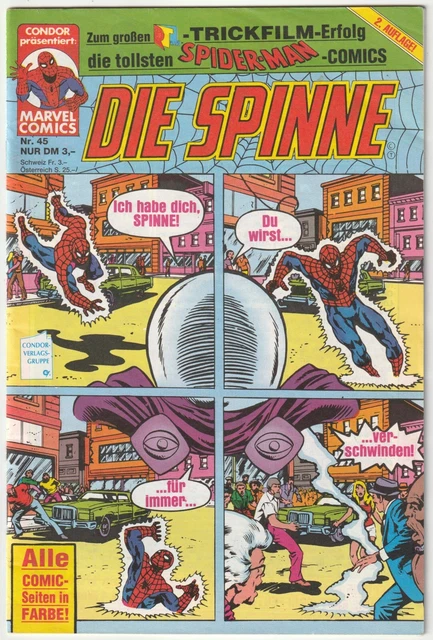 THE SPIDER 2ND edition #45, Condor/Marvel Comics 1994 COMICHEFT TOP Z1 ...