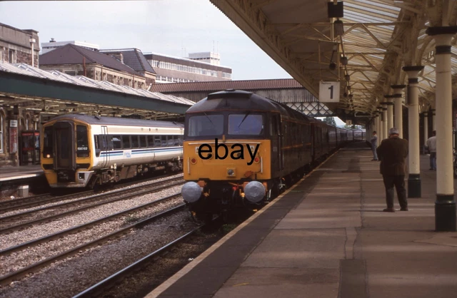 35MM RAILWAY SLIDE- Diesel Electric Loco Class 47. 47798 & 158782 ...