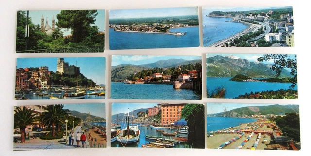 ITALY ITALIEN POSTKARTEN Cartolina Italiana 9x Sonder-Miniaturformat ...