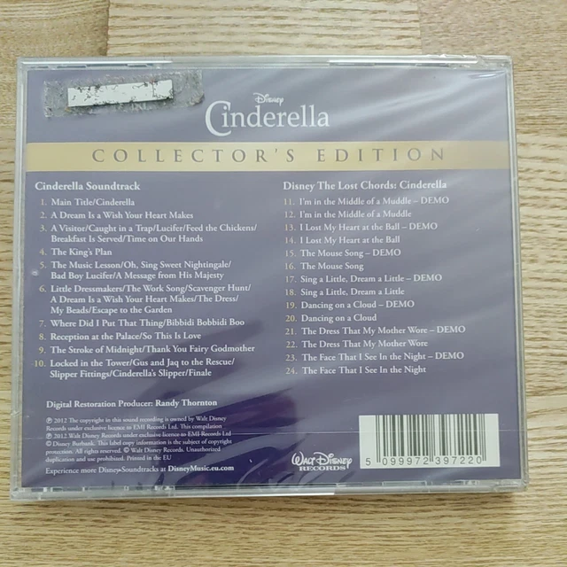 CINDERELLA : COLLECTORS Edition Soundtrack (CD Album) ...UNPLAYED £21. ...
