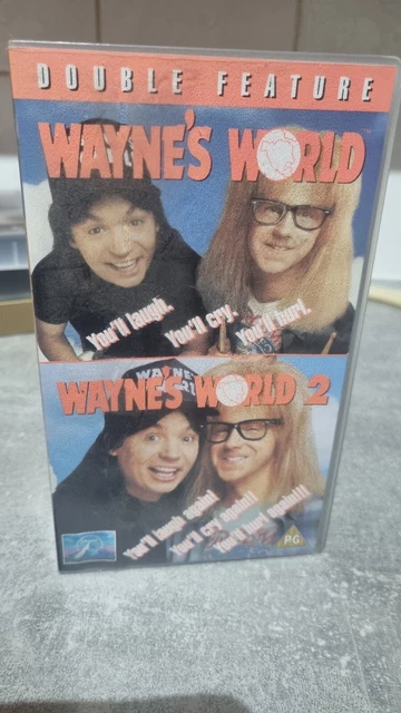 EXCELLENT VHS WAYNE'S World and Wayne's World 2 double feature £3.99 ...