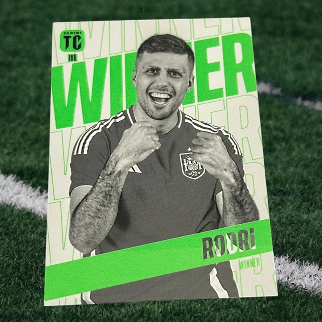 PANINI TOP CLASS 2025 Football Trading Card No.198 Winner - Rodri $1.63 ...