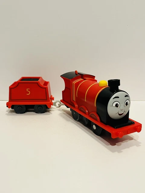 THOMAS AND FRIENDS Trackmaster James Train battery operated Christmas ...