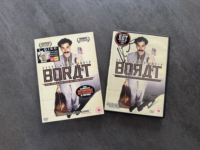 BORAT DVD FIRST UK Collector Edition signed by Azamat Bagatov EUR 69,00 ...