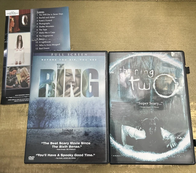 THE RING & The Ring 2 Two (DVD, 2003 )Authentic US Release £11.02 ...