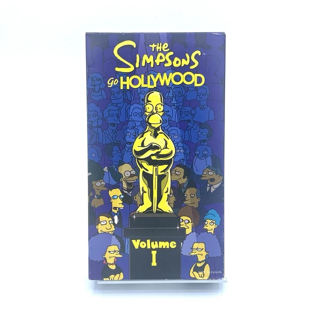 THE SIMPSONS GO Hollywood Volume 1: VHS Tape (1999) £8.80 - PicClick UK