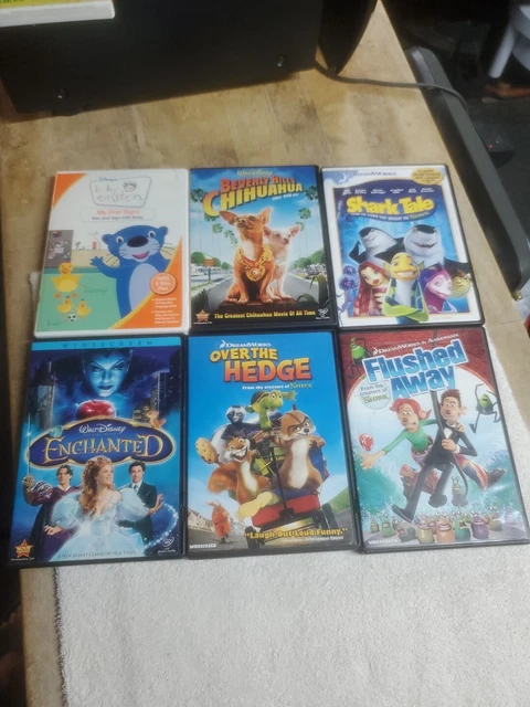 (6) DVD LOT - Animated Disney DreamWorks See Description £22.85 ...