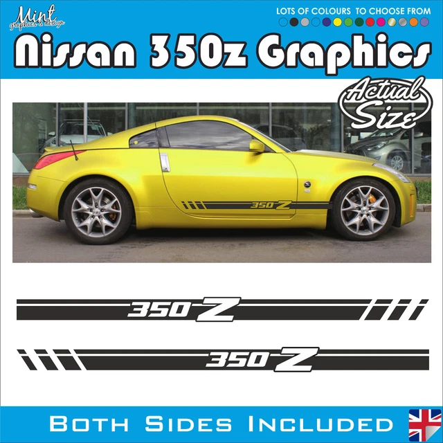 NISSAN 350Z SIDE Stripes GT JDM Decals NISMO 370Z Stickers Graphics NO ...