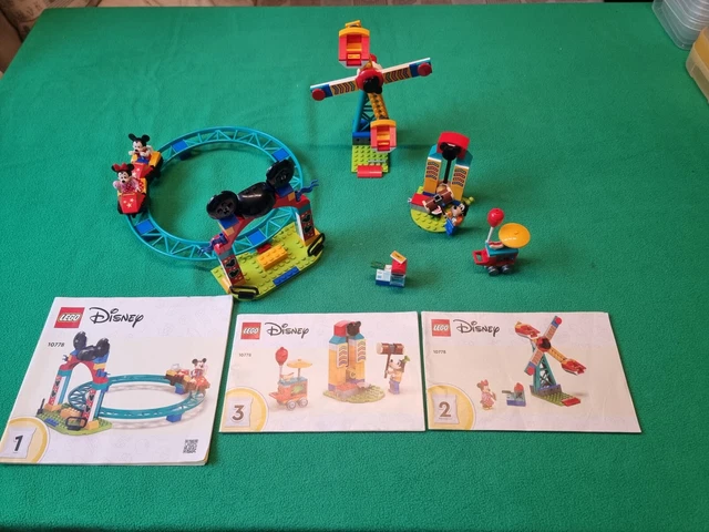 LEGO® 10778 DISNEY Freizeitpark +3x OBA/Fairground fun +3 instructions ...