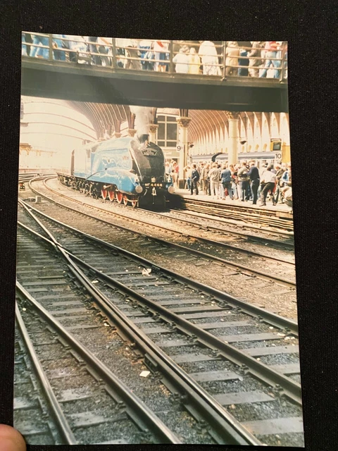 1988 PHOTOGRAPH LNER A4 Class 4468 MALLARD on Settle & Carlisle ...