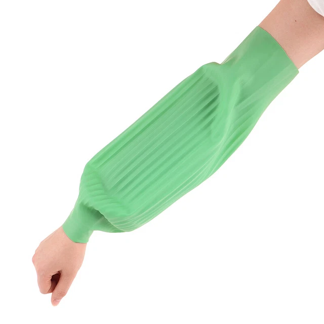 A PAIR MULTI-USE Latex Waterproof Arm Sleeves Home Sleeve Cover Arm ...