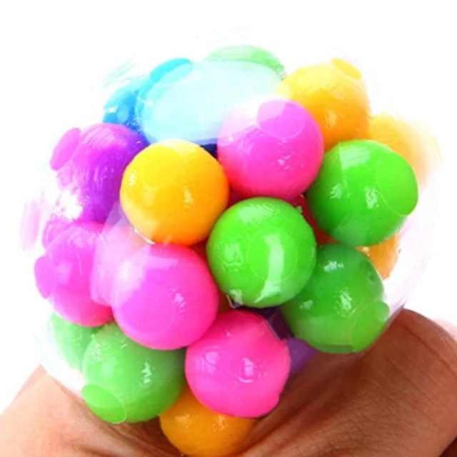 POPPER STRESS FIDGET Balls 3D Bubbles Sensory Toy For Autistic Kids ου ...