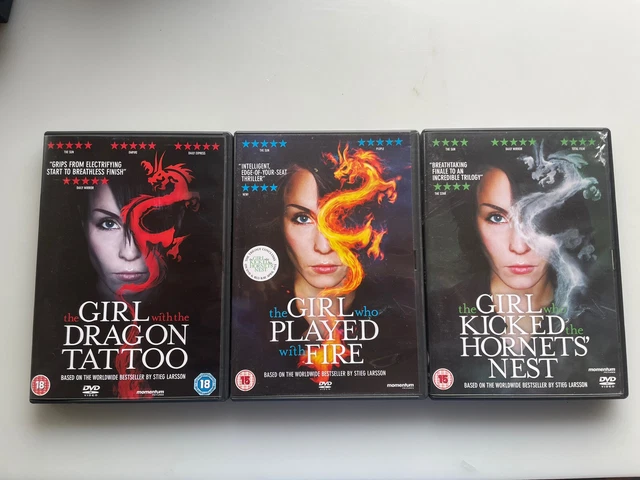 Girl With The Dragon Tattoo Trilogy Dvd Eur 929 Picclick It 5448