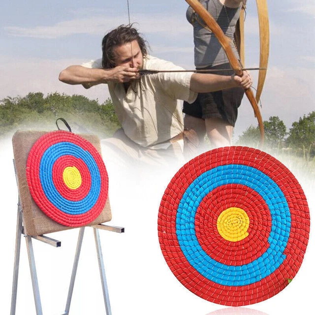 50CM TRADITIONAL ARCHERY Target Solid Straw for Bow and Arrow Shooting ...