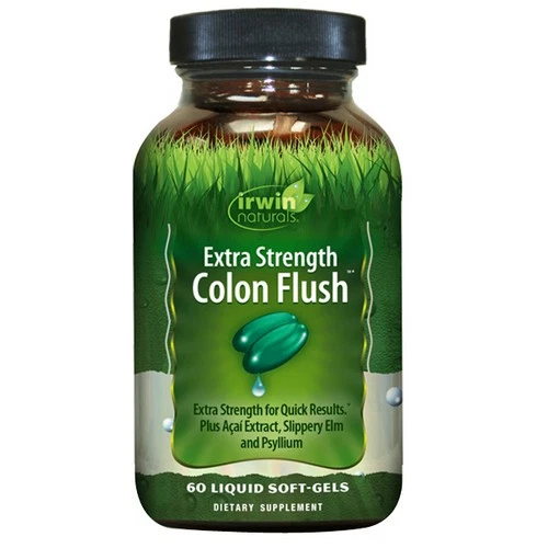 EXTRA STRENGTH COLON Flush 60 Softgels By Irwin Naturals £28.42 ...