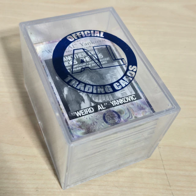 WEIRD AL YANKOVIC Official RARE Trading Cards Official Card Case ...