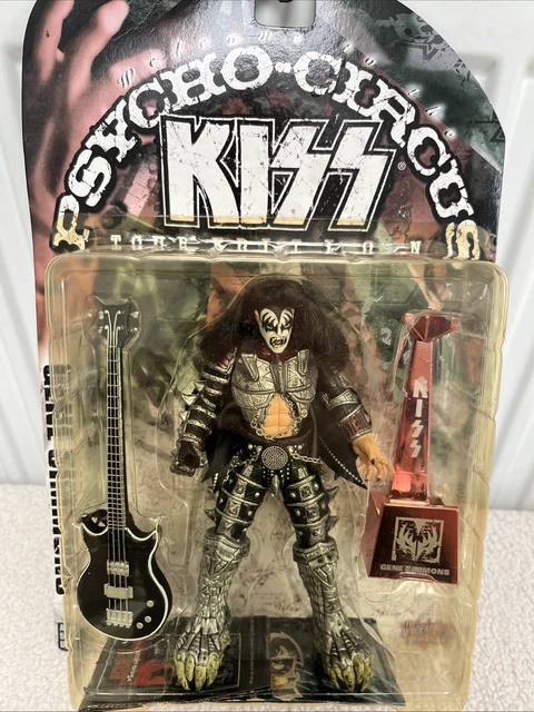 RARE VINTAGE KISS Gene Simmons Psycho Circus Figure Sealed 1998 ...