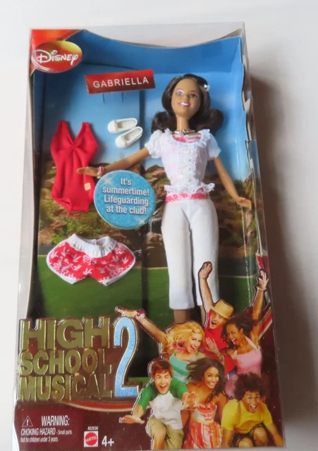 DISNEY HIGH SCHOOL Musical 2 Gabriella Doll Mattel in 2007 - trousers ...