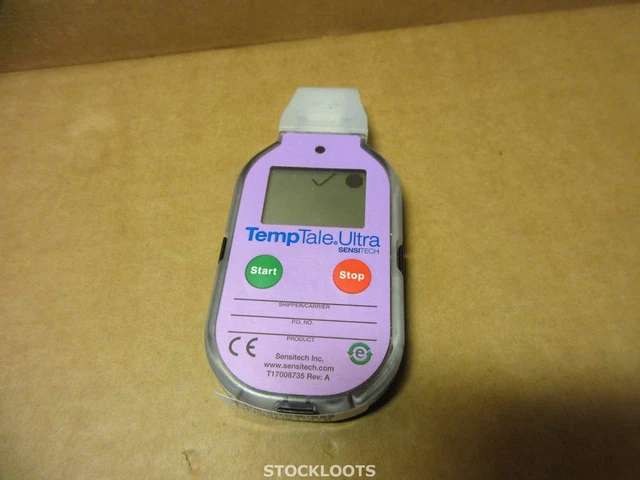 SENSITECH TEMPTALE ULTRA Conventional Temperature Monitor - PURPLE ...