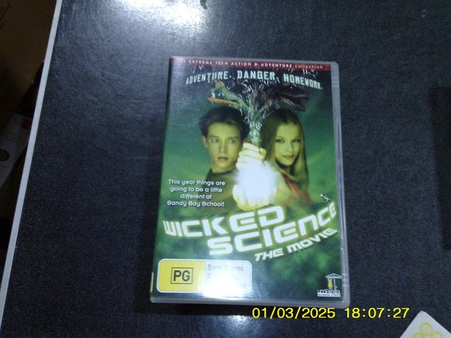 WICKED SCIENCE THE MOVIE RARE DVD AUSTRALIAN TV SERIES FILM ANDRE DE ...