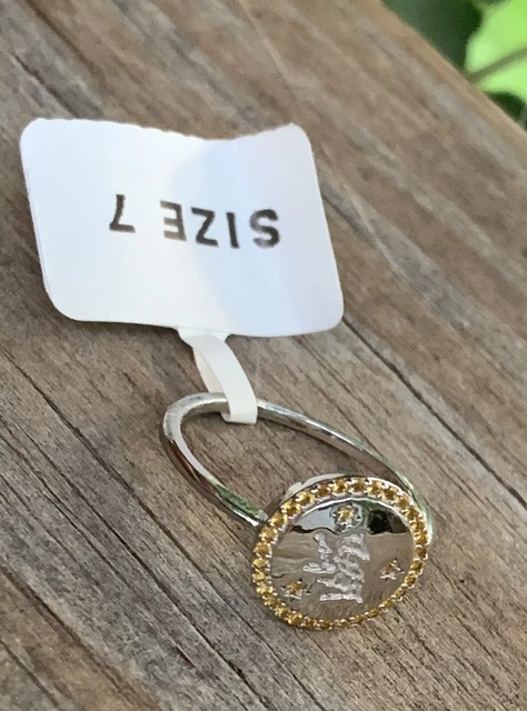 HARRY POTTER HOGWARTS House “Hufflepuff” Ring In Size 7 NWT £48.79 ...