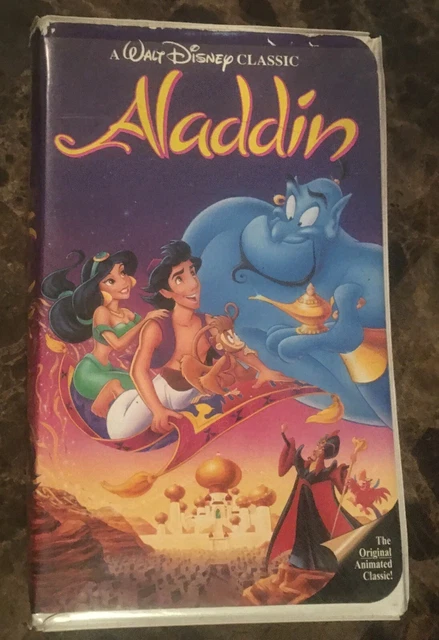*VHS FRENCH MOVIE Walt Disney Aladdin! $10.99 - PicClick CA