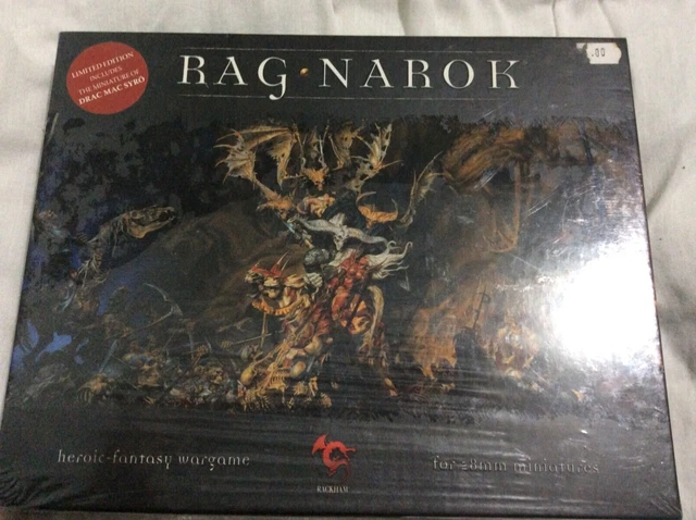 RACKHAM RAGNAROK HEROIC fantasy wargame core box set limited edition ...