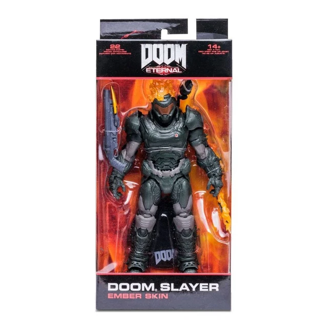 MCFARLANE TOYS DOOM Eternal Action Figure Doom Slayer (Ember Skin) 18cm ...