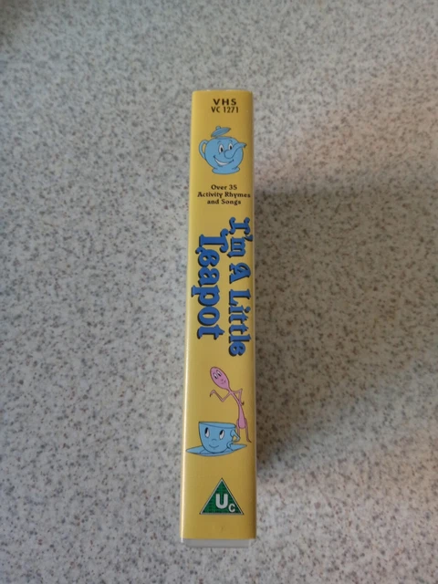 I'M A LITTLE TEAPOT 35 ACTIVITY RHYMES ELIZABETH WATTS PAL VHS Video ...