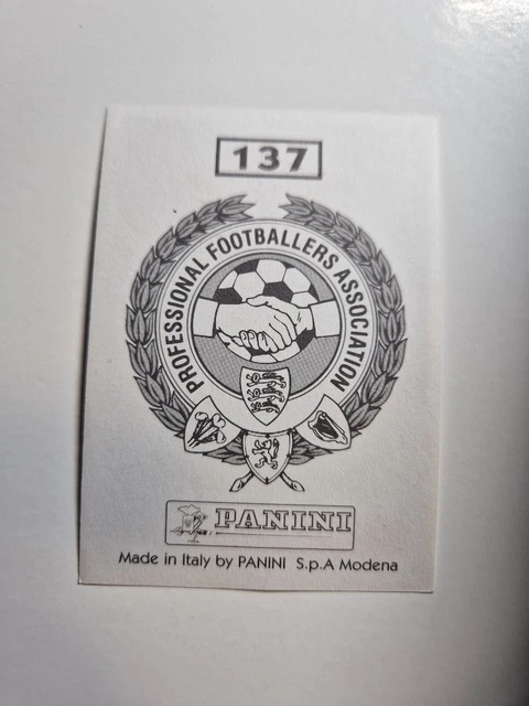 ROY KEANE MANCHESTER UNITED Panini PFA Players '97 sticker £5.25 ...