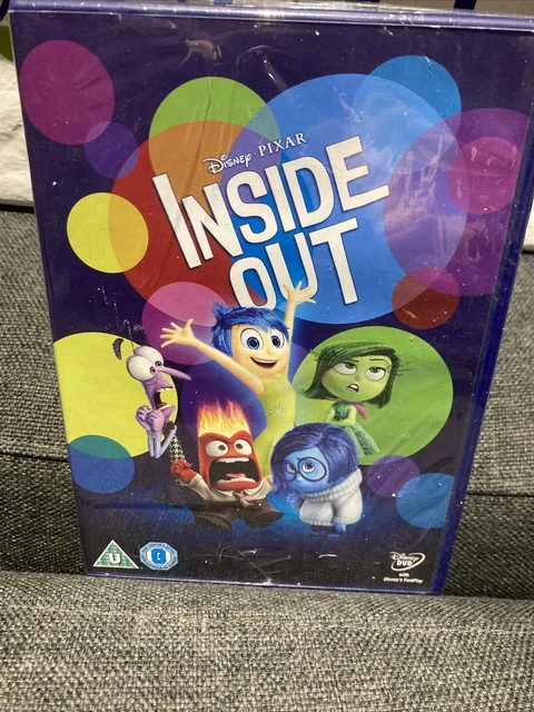 INSIDE OUT DVD - Disney Pixar No. 15 - Best Animated Film Oscar -NEW ...