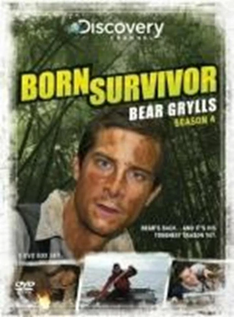 BORN SURVIVOR BEAR Grylls - Season 4 DVD New BEAR GRYLLS 2012 Free UK P ...