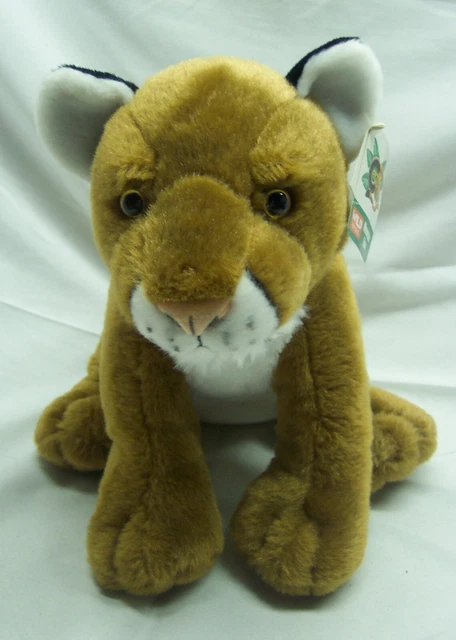WILD REPUBLIC CUDDLEKINS SOFT MOUNTAIN LION 9" Plush STUFFED ANIMAL NEW ...