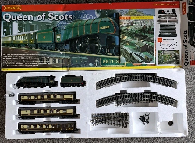 HORNBY OO GAUGE R1024 Queen Of Scots Train Set Mint Condition Read ...