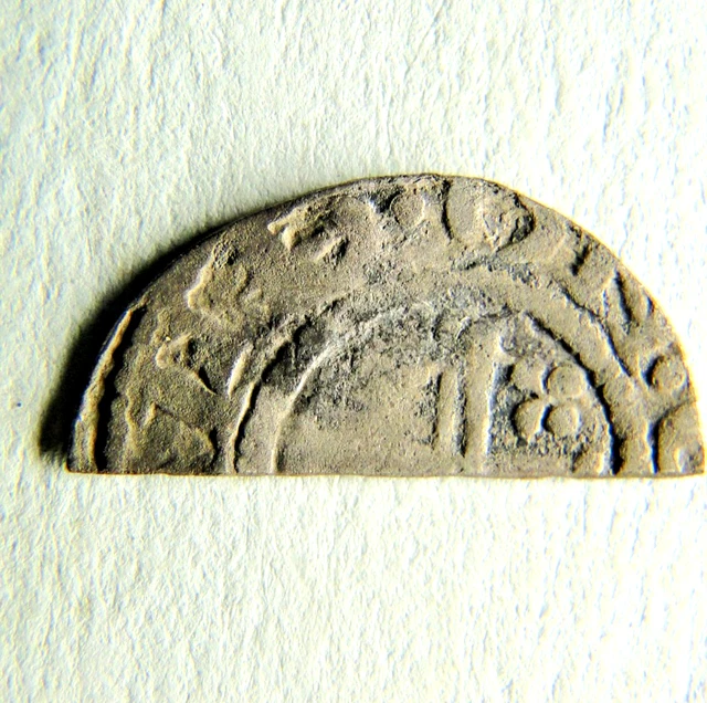 HALF CUT HAMMERED Silver Coin with Good Detail for Identification £3.50 ...