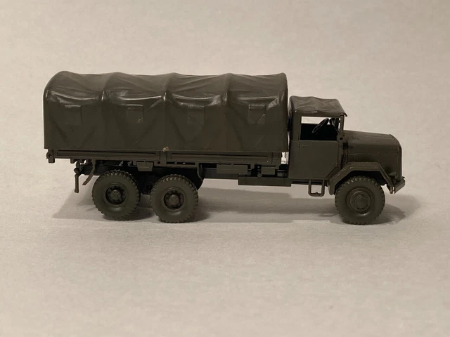 ROCO DBGM MINITANKS Magirus Deutz Jupiter 6x6 military truck, HO / 1:87 ...