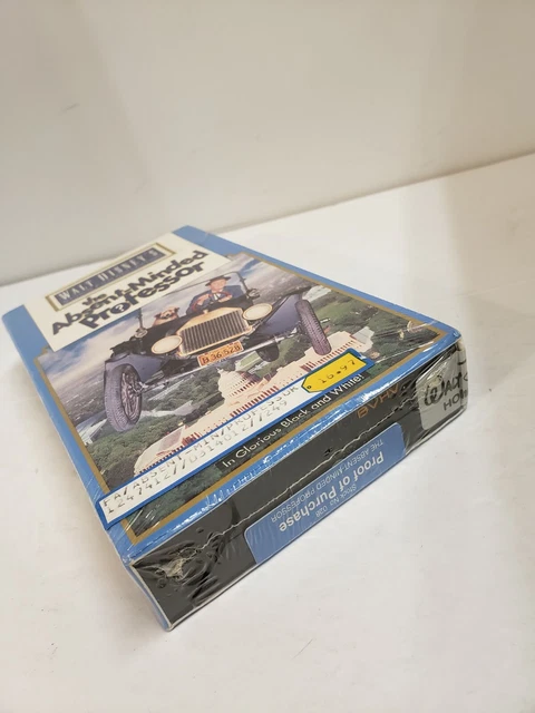 NEW WALT DISNEY Home Video - The Absent Minded Professor VHS Sealed ...