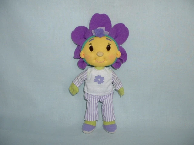 FIFI AND THE FLOWERTOTS 9" BEDTIME VIOLET Cuddly Soft Beanie Plush Toy ...