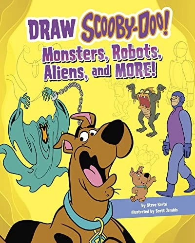 STEVE KORTE DRAW Scooby-Doo Monsters, Robots, Aliens and More (Poche ...