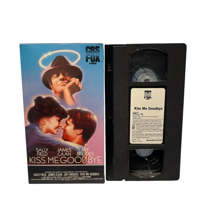 KISS ME GOODBYE-VHS-SALLY Field-James Caan-Jeff Bridges-1982 V15 £12.04 ...