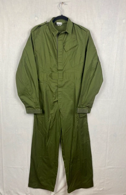 BRITISH ARMY RAF Overalls Olive Green Coveralls Boiler Suit 160/84 £14. ...