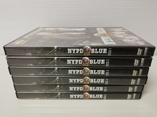 6 DVD TELEFILM Serie Tv Nypd Blue New York Police Department Prima ...