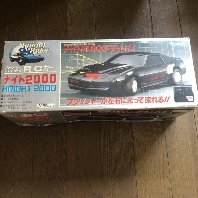 KENNERS KNIGHT 2000 Radio-Controlled Car Knight Rider Remote Control ...