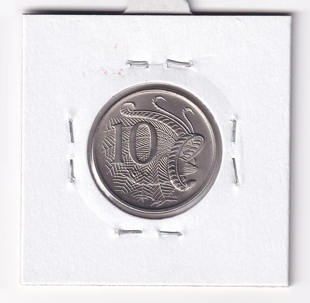 AUSTRALIAN: 1970 10 Cent Unc Coin In 2X2 Holder #6213 $15.00 - PicClick AU