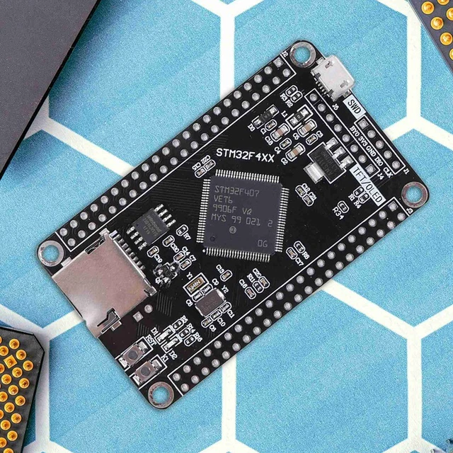 PLACA DE SISTEMA STM32F407VET6 STM32 STM32 STM32F407 placa de desarrollo F4073202 EUR 18,14 ...