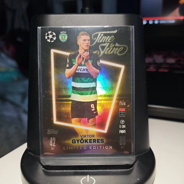 LIMITED EDITION VICTOR Gyokeres Match Attax 2024/2025 Time to Shine 24/25 #TTS16 £1.75 - PicClick UK