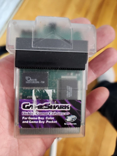 GAMESHARK VIDEO GAME Enhancer For Game Boy Color Pocket Cheat Codes ...