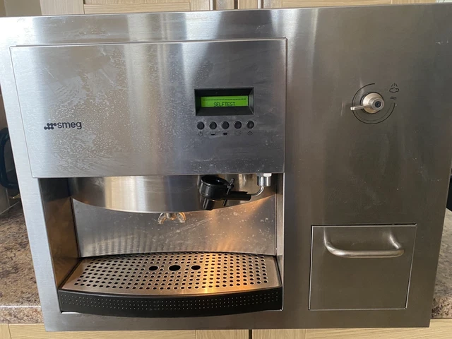 SMEG SCM1-1 MACCHINA DA CAFFÈ INTEGRATA, MACCHINA DA CAFFÈ DA CHICCO A ...