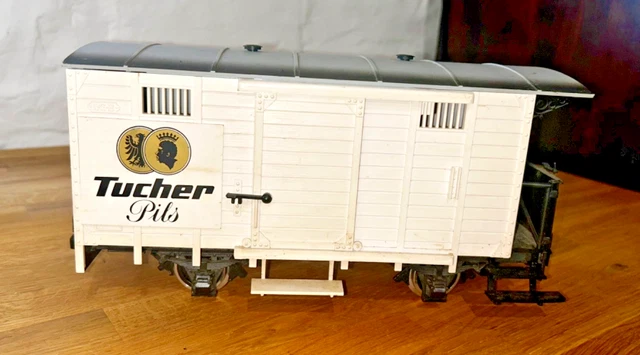 LGB THE BIG Train G Gauge 4032 Tucher Pils Reefer Unboxed £47.50 ...