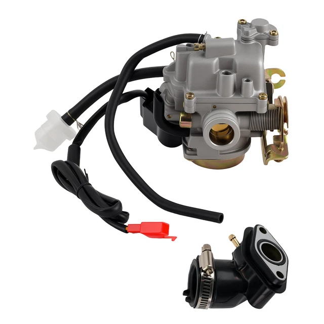 CARBURATEUR 50CCM AVEC Admission for Rex Rs 400 / Rs 450 460/GY6 50cc ...